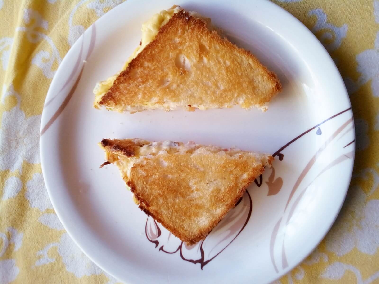 How To Make The Best Cheese Veg Sandwich - Delighted Baking