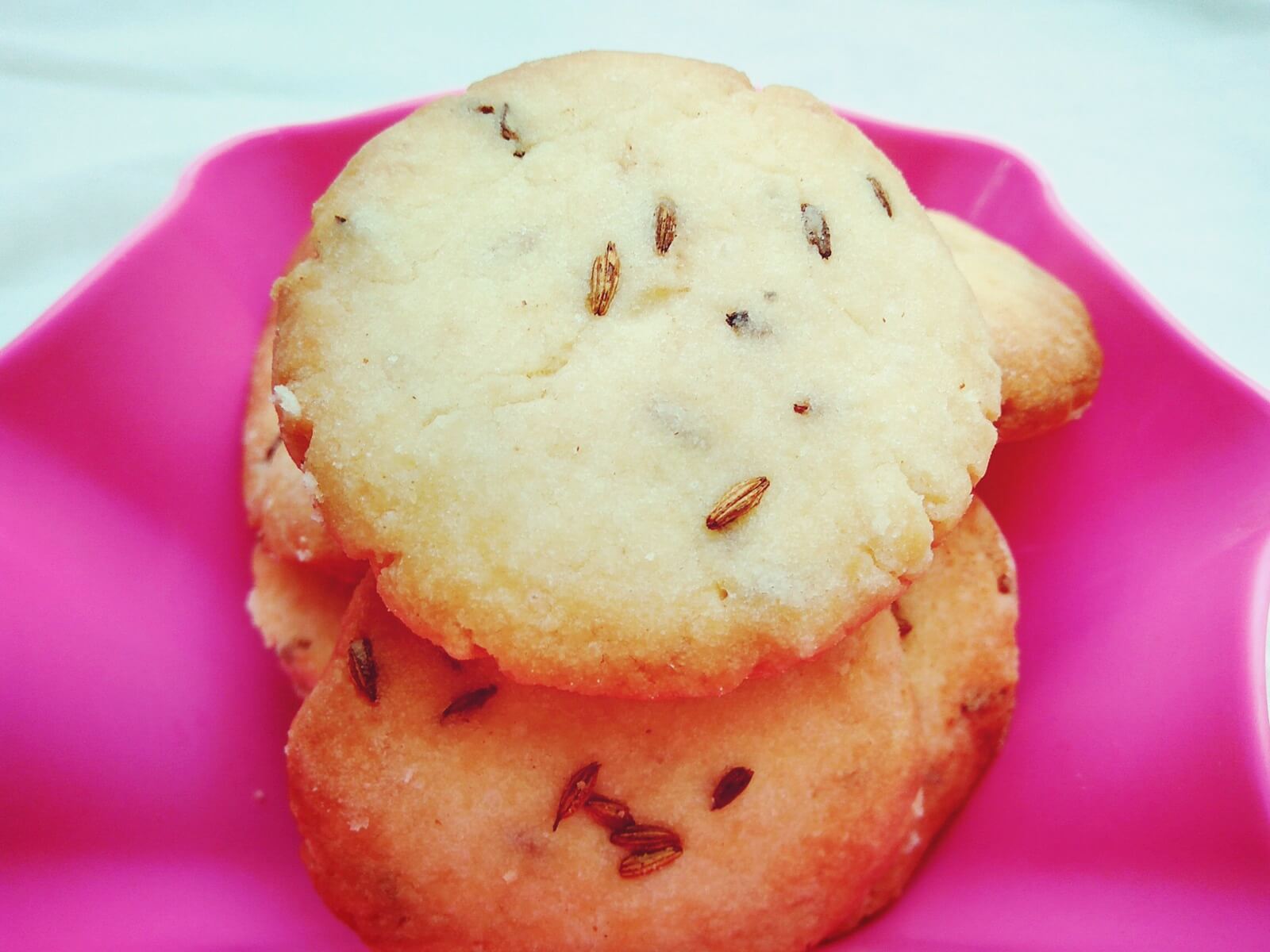Jeera Biscuits (Cumin Cookies) - Delighted Baking